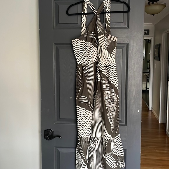 Express | Dresses | Express Midi Dress Super Fun And Cute Criss Cross ...